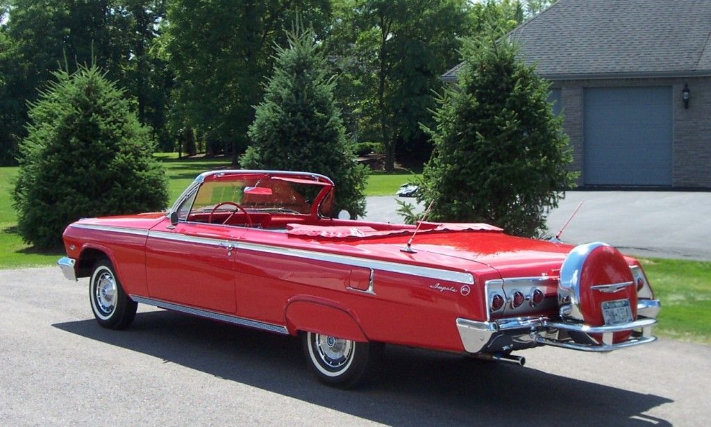 1962 Chevrolet Red Convertible | Continental Enterprises